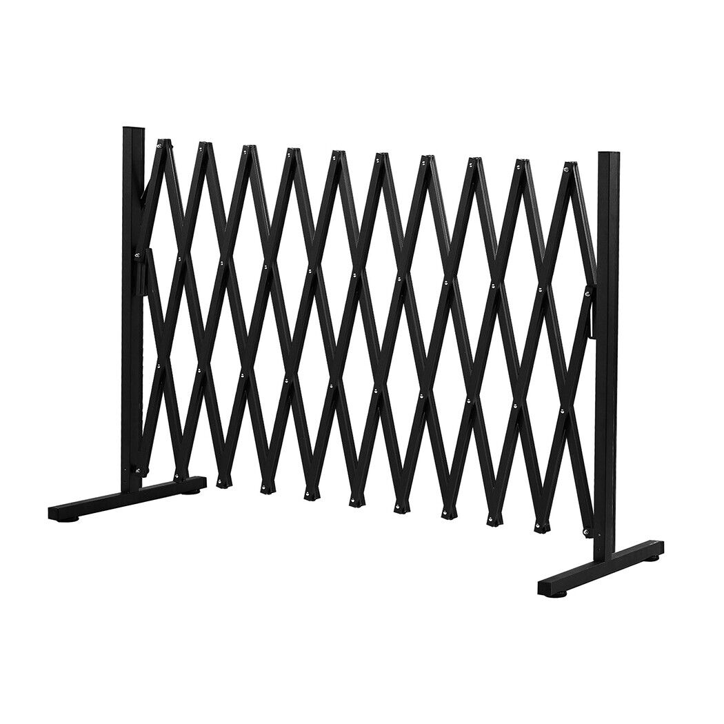 3.3M Pet Aluminum Garden Security Fence Gate Expandable Barrier Safety ...