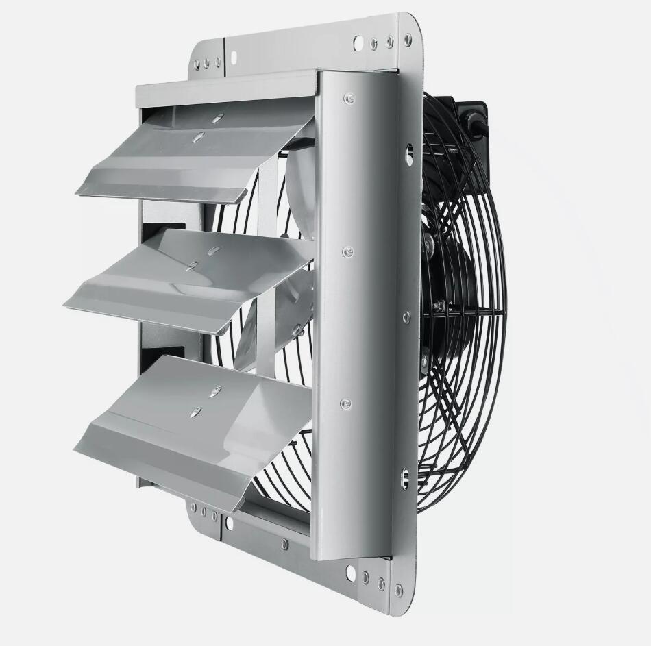 NEW 305 mm Wall Mounted Metal Shutter Exhaust Fan Shop Exhaust Fan 108 ...