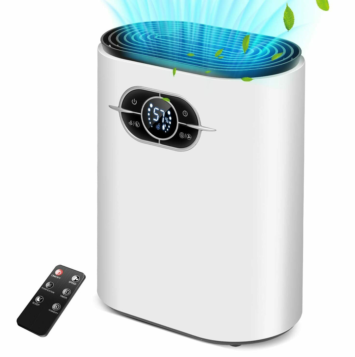 Dehumidifiers for Home with Remote Controller, 1200ML Mini Dehumidifie ...