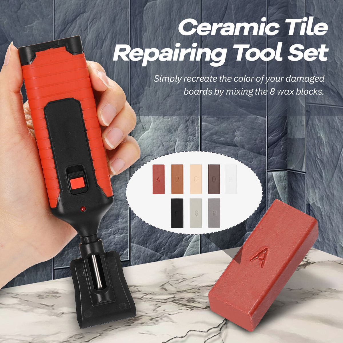 Ceramic Floor Scratch Repair Tools Laminate Repairing Tool Kit – Smart Home