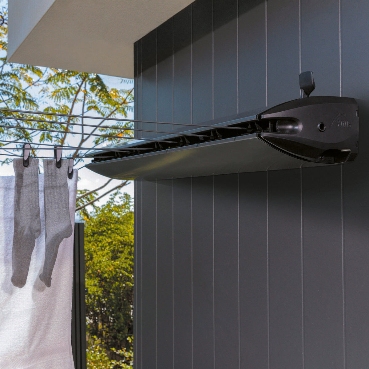 47m Retracting Clothes Line Hanging Clothes Monument – Smart Home